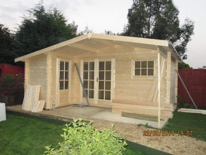 Es complicado montar una casa de madera